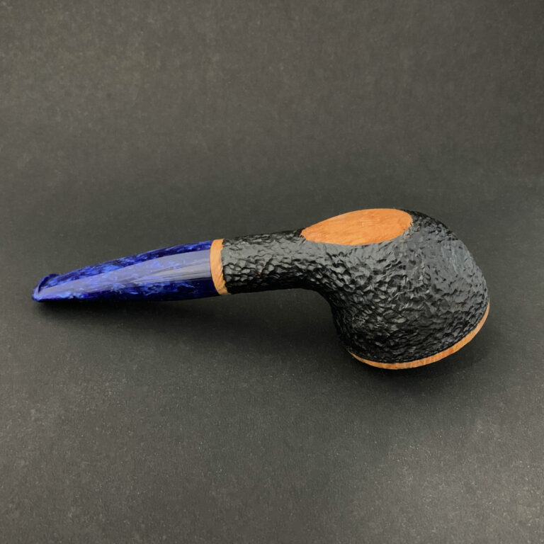Buy a handcrafted Rusticated Rhodesian Tobacco Smoking Pipe